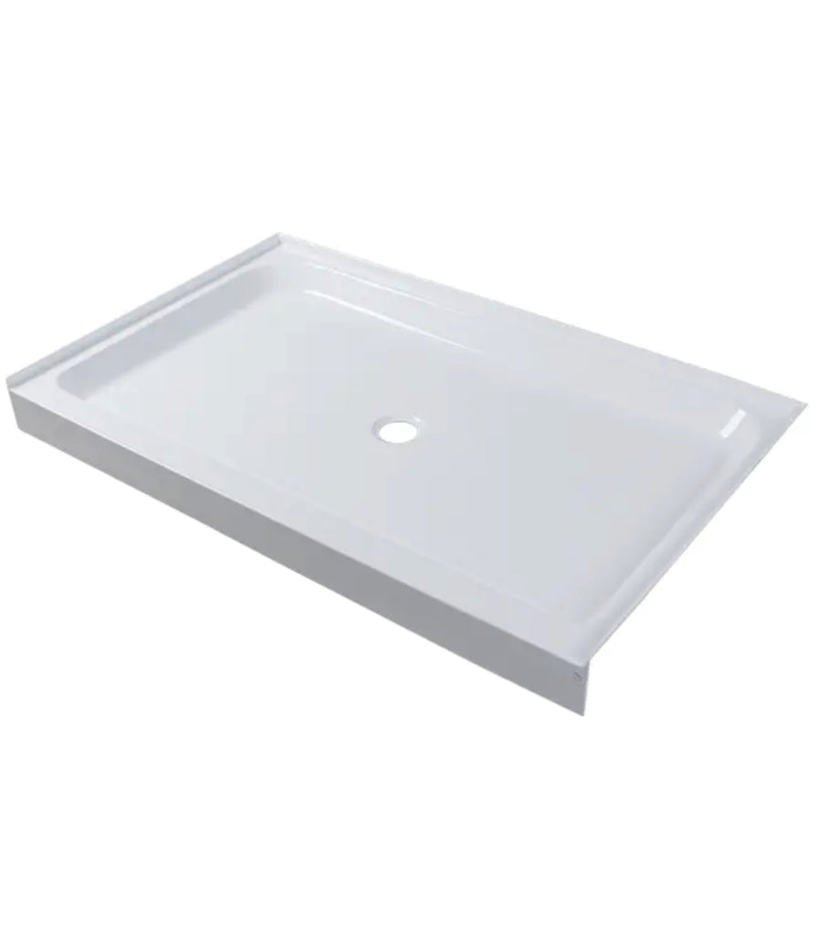 BASILOR 60" x 36" Rectangular Shower Base for alcove installation– My ...